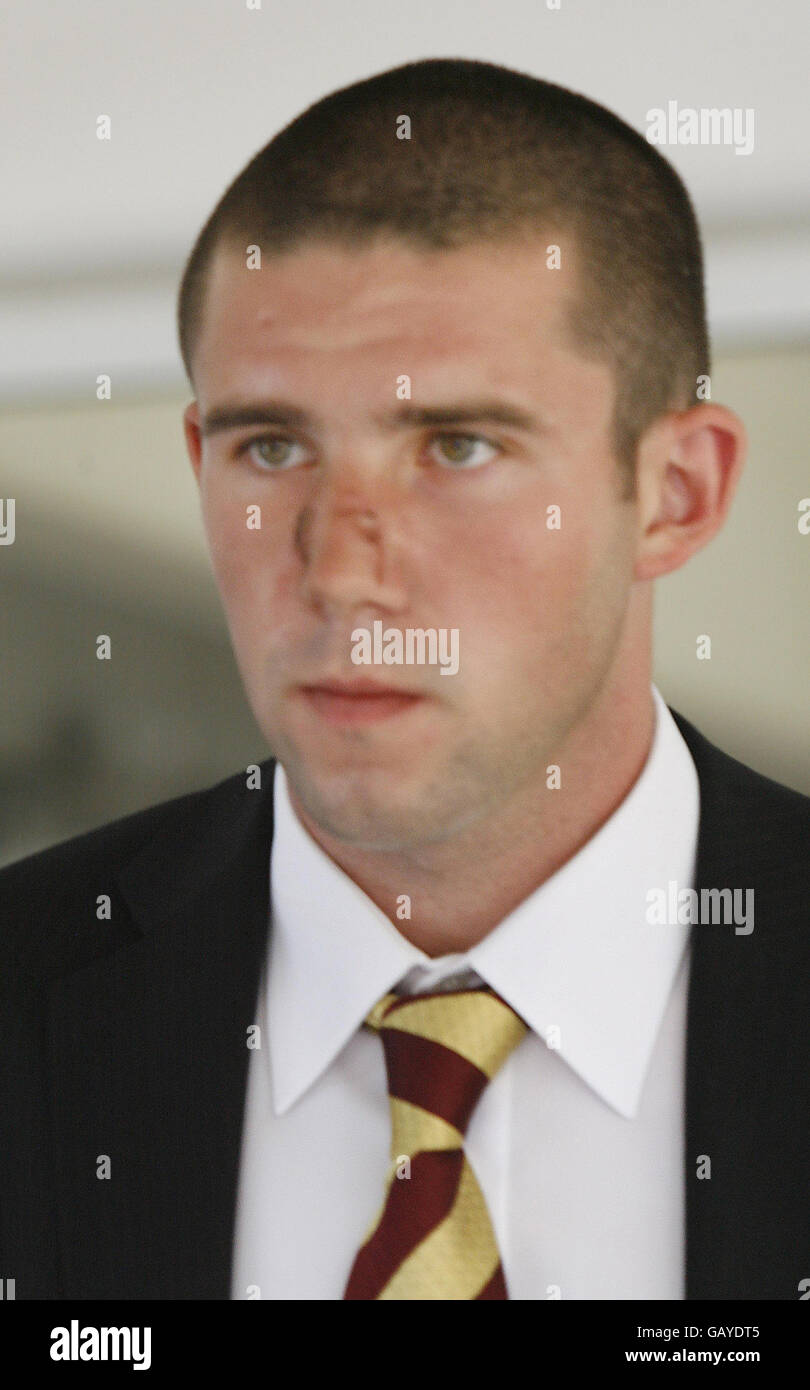 Nine British soldiers on trial after Cypriot bar brawl Stock Photo - Alamy
