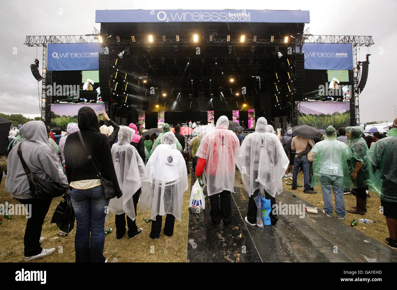 O2 Wireless Festival - Day One Stock Photo - Alamy