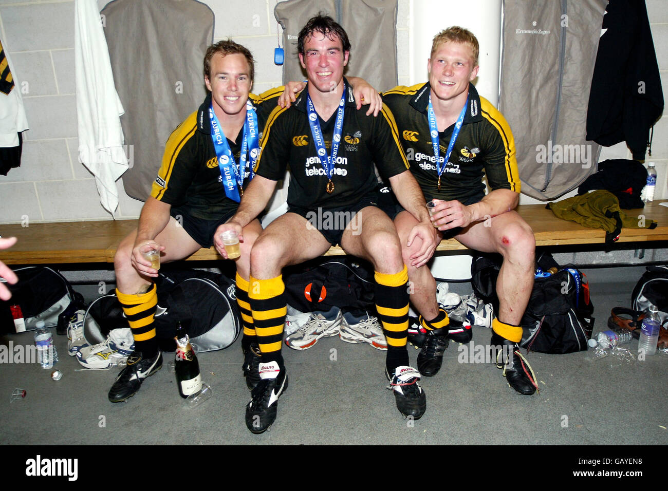 London wasps celebrate victory hi-res stock photography and images - Alamy