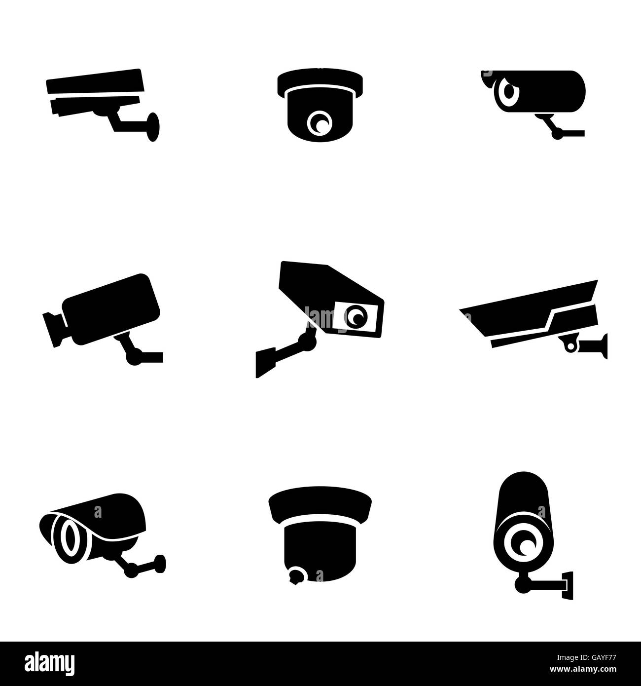 Video Surveillance Camera Icon