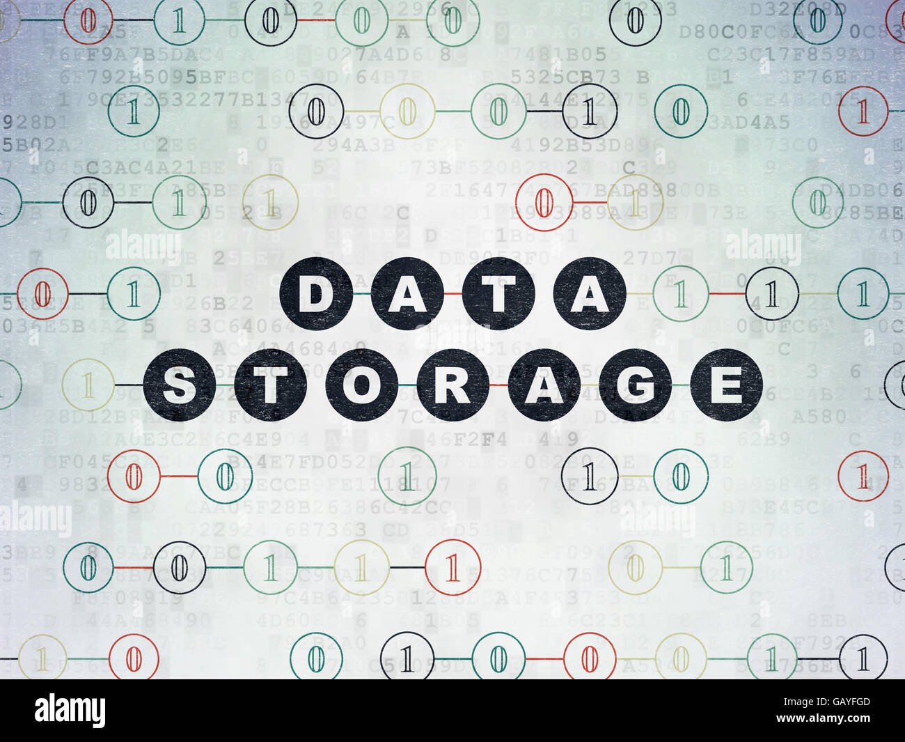 Information concept: Data Storage on Digital Data Paper background Stock Photo - Alamy