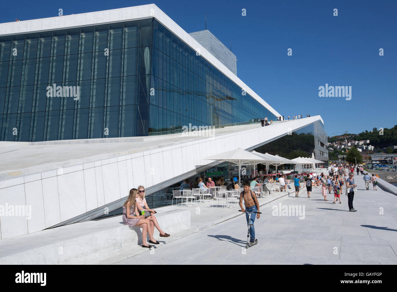 Home of the norwegian national opera and ballet hi-res stock ...