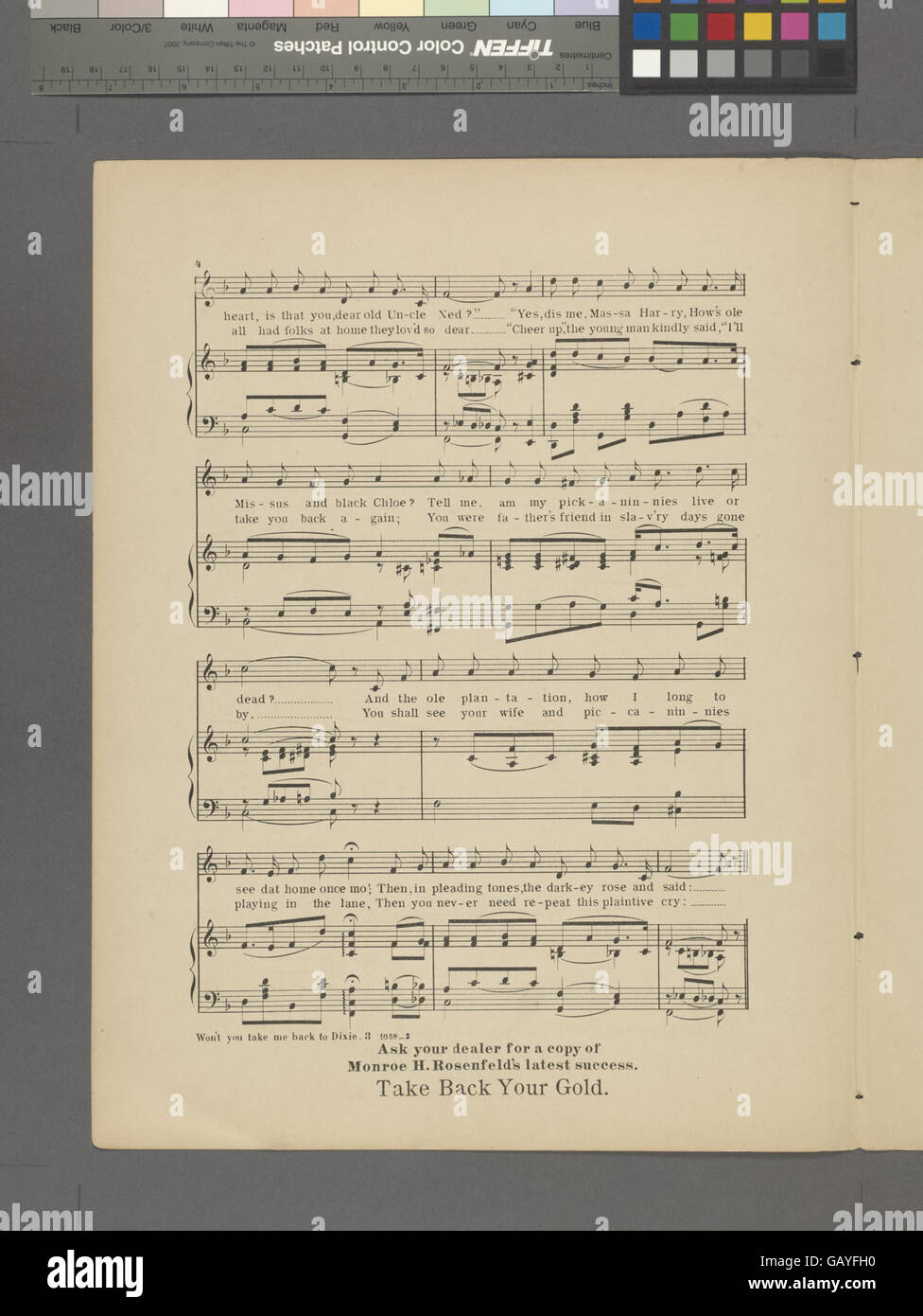 'Won’t You Take Me Back to Dixie' is a nostalgic song, often associated ...