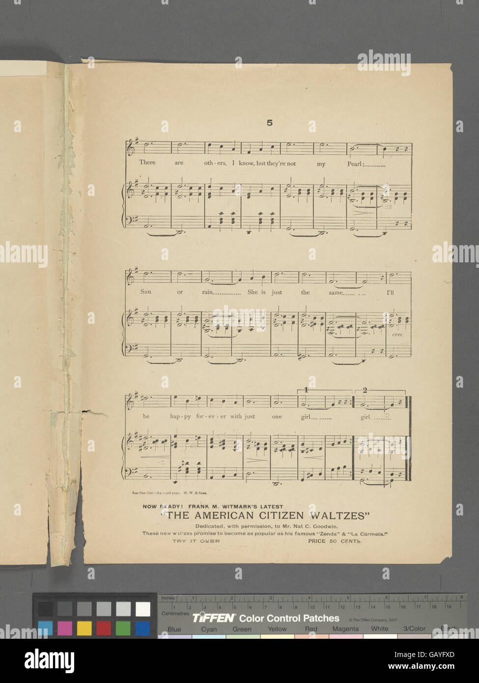 The song 'Just One Girl' with Hades registration numbers 609890 and ...