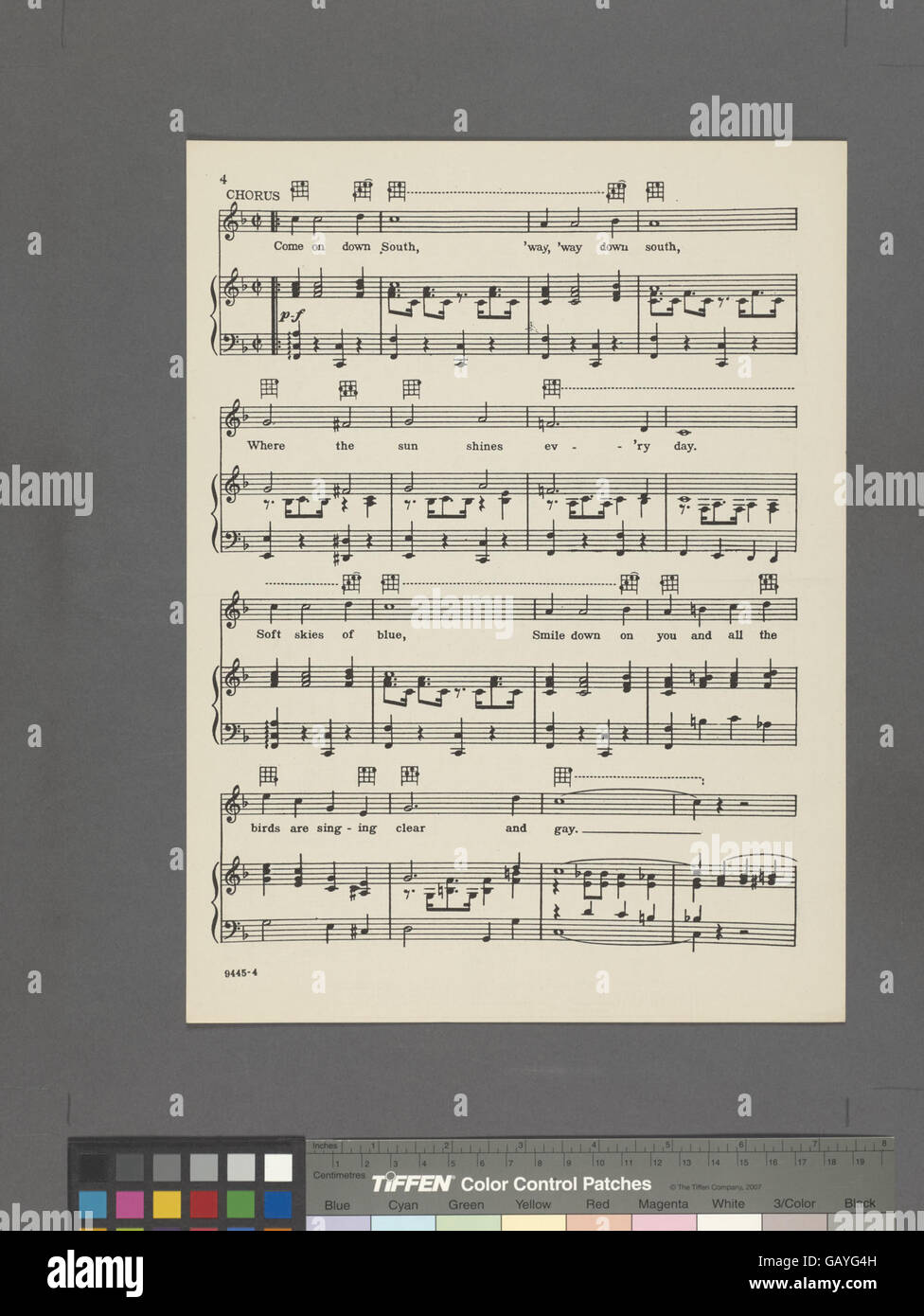 'Down South' refers to a musical piece capturing the essence of ...