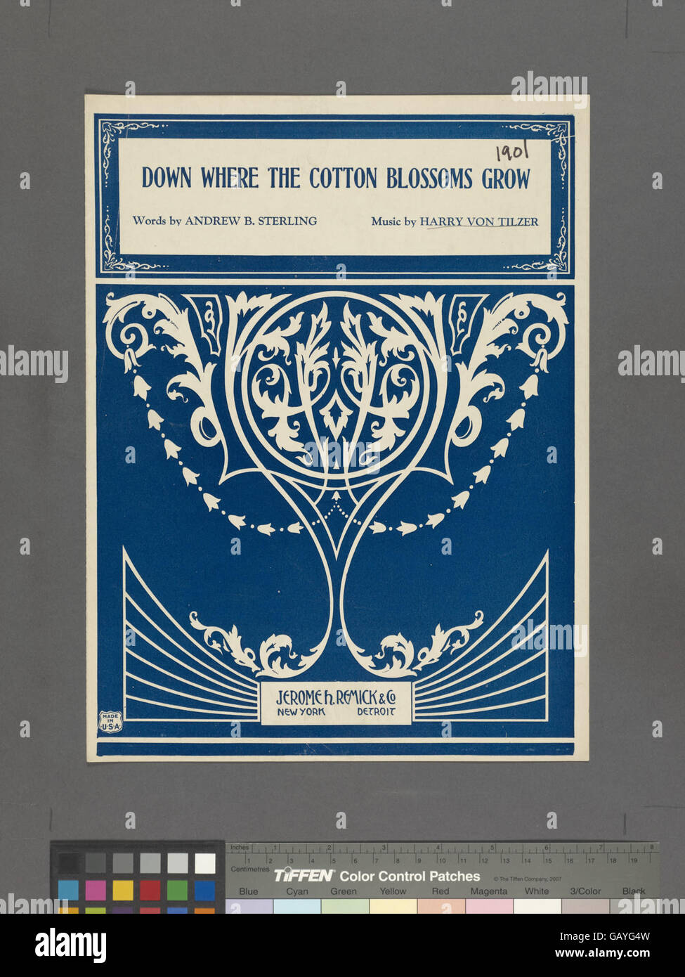 'Down Where the Cotton Blossoms Grow' is a song capturing the beauty ...