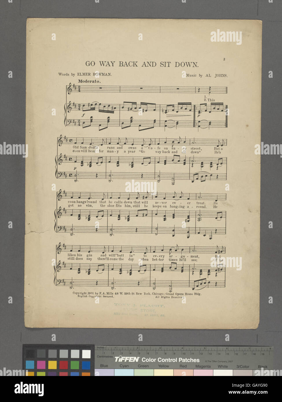 'Go Way Back and Sit Down' could be a reflective or humorous song or ...