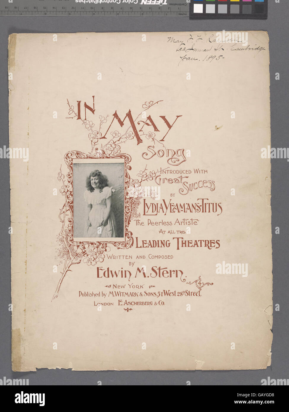 'In May' is likely a song that evokes the beauty of the month of May ...