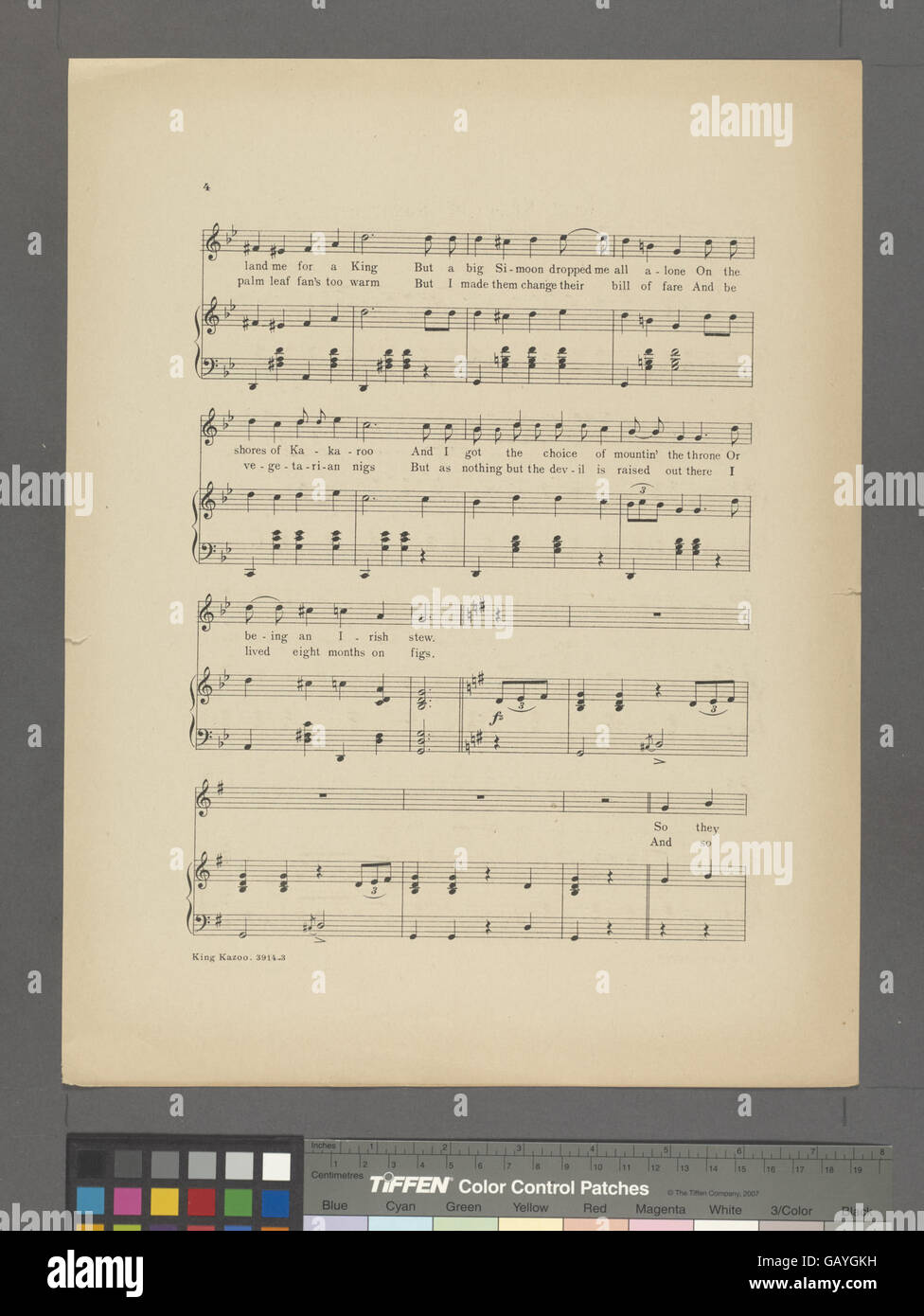 King Kazoo of Kakaroo is likely a fictional or playful figure, possibly ...