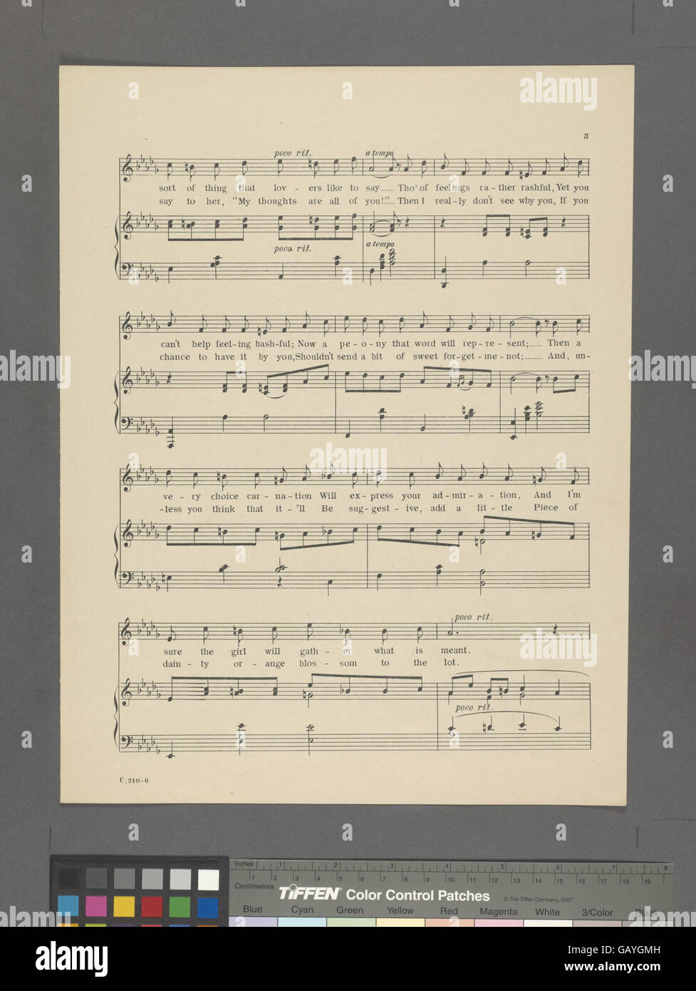 'The Language of the Flowers' is a song or poem referring to the ...