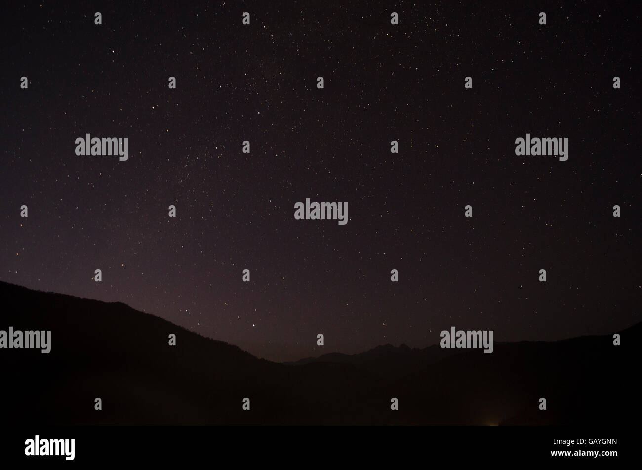 Starry starry night Stock Photo - Alamy