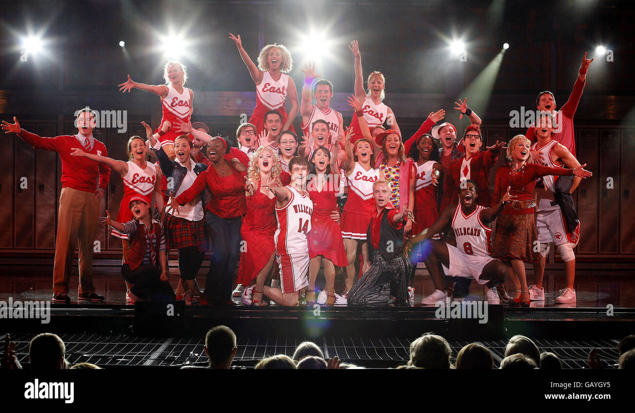 High School Musical - Live on Stage Premiere - London Stock Photo - Alamy