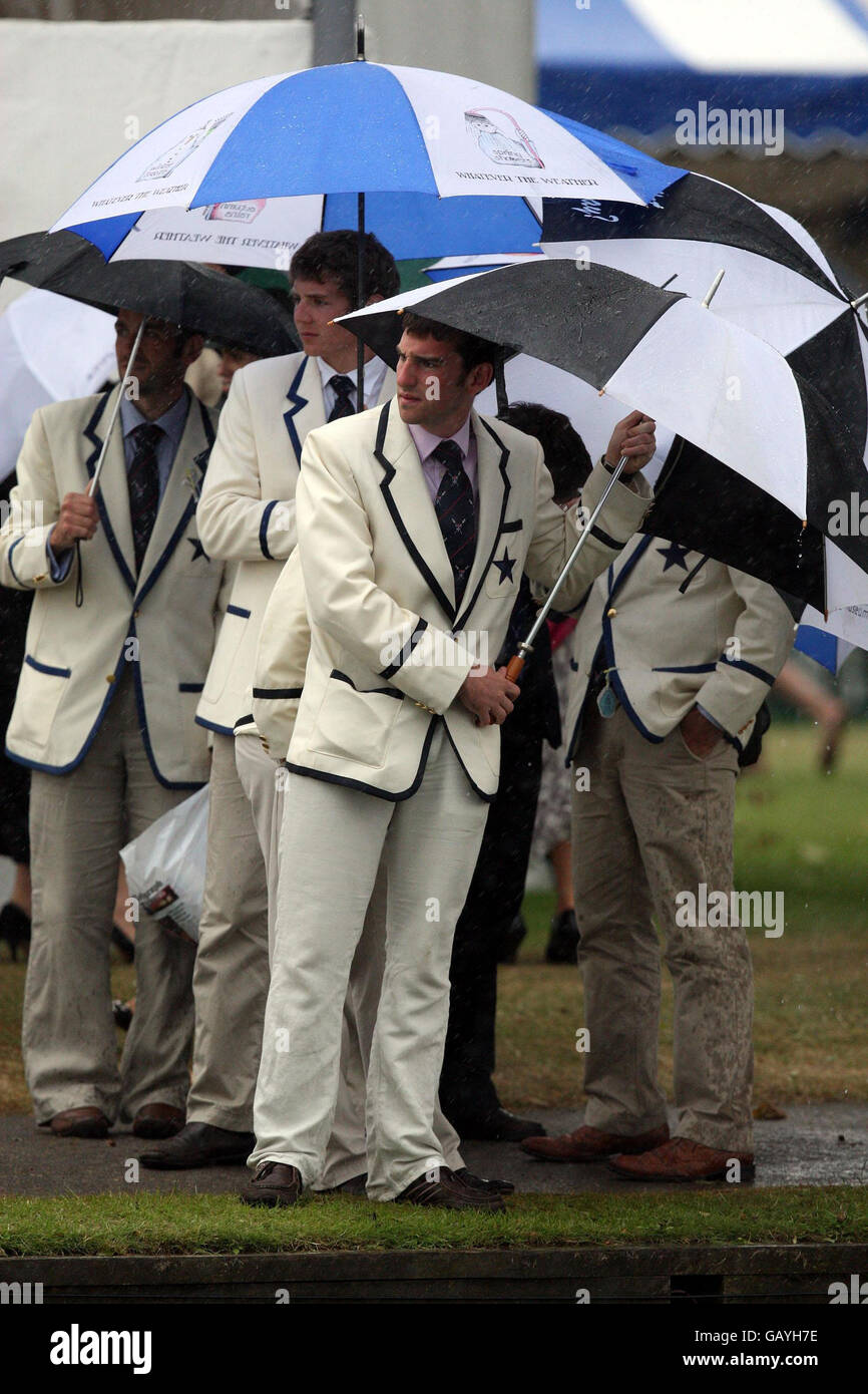 Heavy rain interrupts the finals day at the Royal Regatta at Henley-on ...