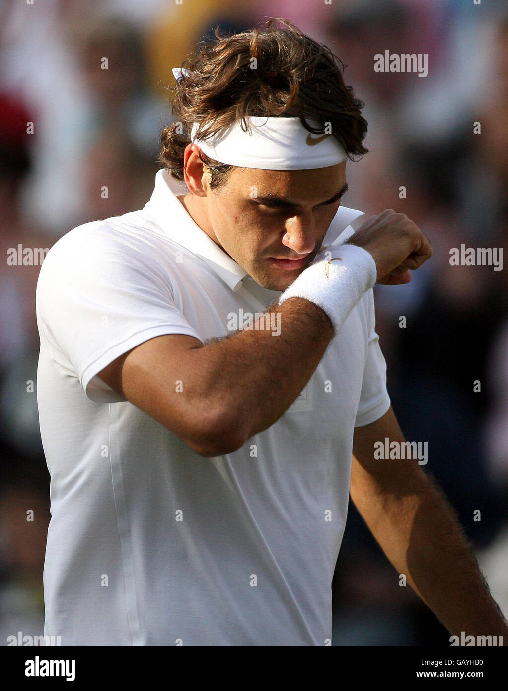 Nadal Federer Wimbledon 2008 High Resolution Stock Photography and ...