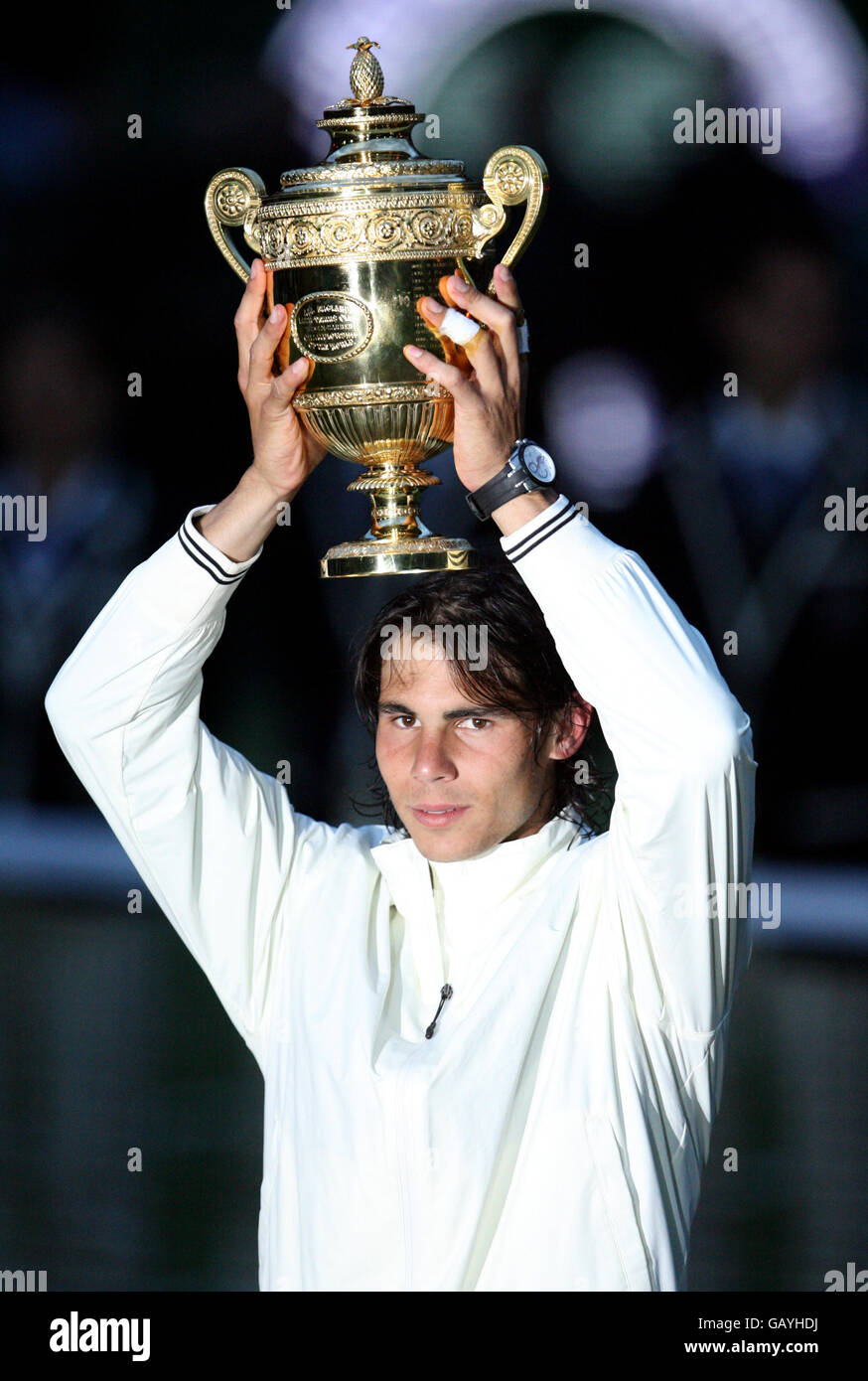 Rafael nadal wimbledon 2008 hi-res stock photography and images - Alamy