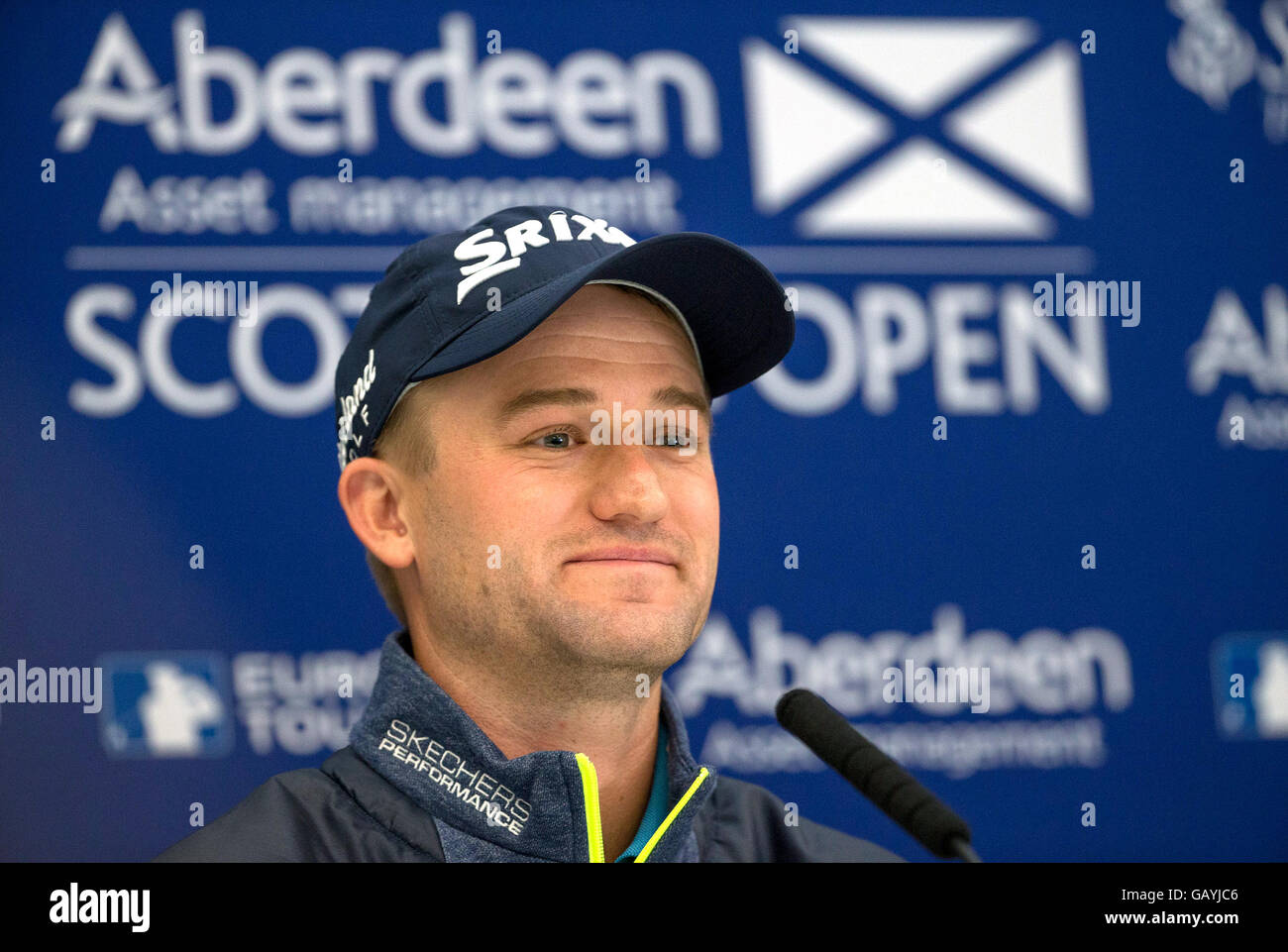 Scotland's Russell Knox during the preview day for the AAM Scottish ...