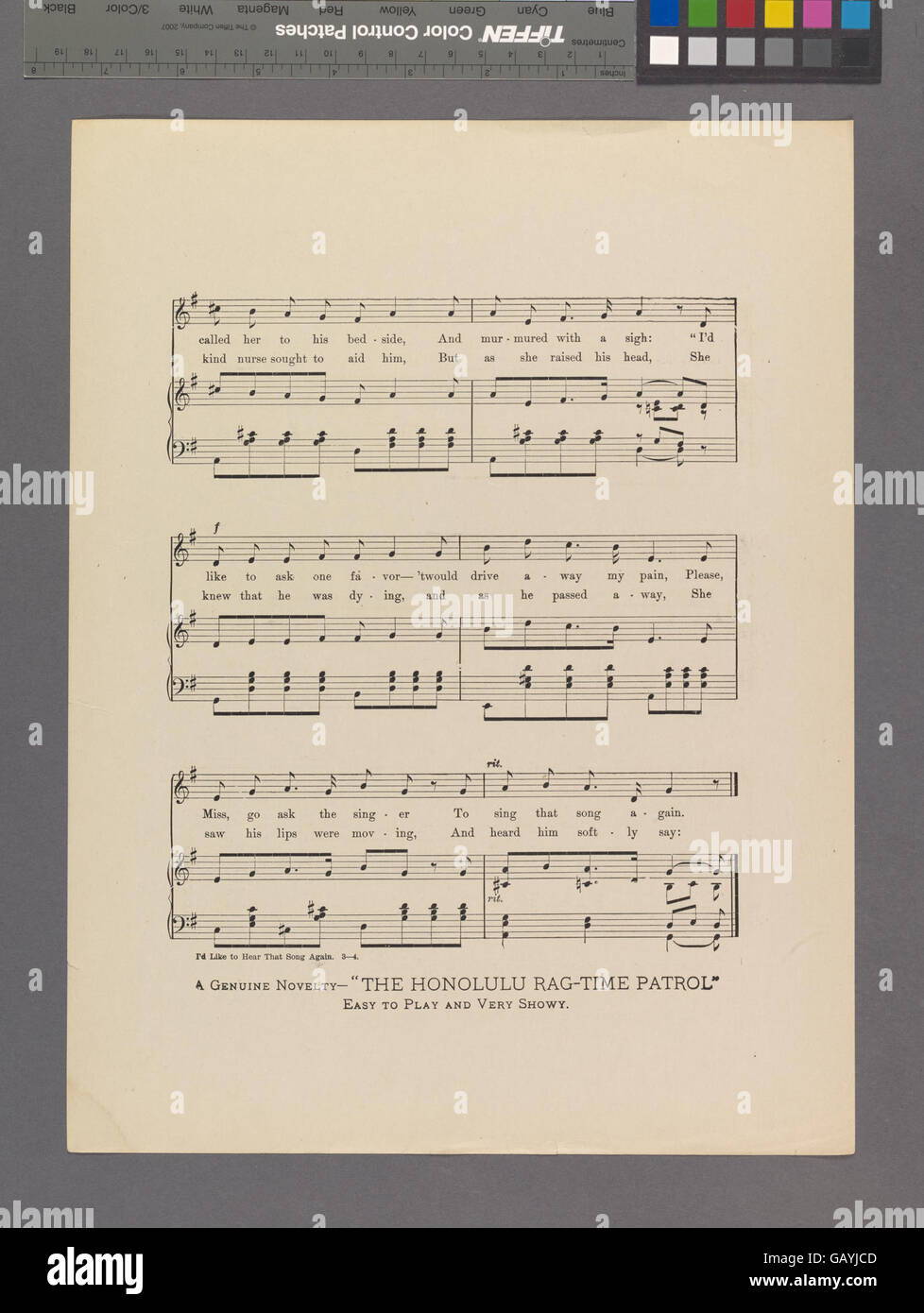 A nostalgic request to revisit a song, possibly reflecting a personal ...