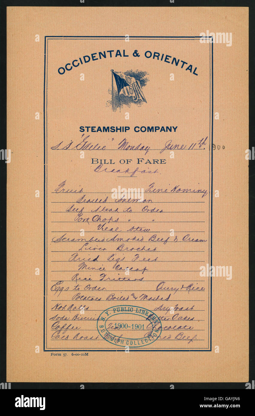 A breakfast event hosted aboard the SS Gaelic, a steamship operated by ...