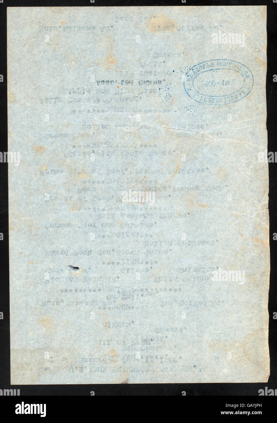 This event took place aboard the U.S. Army Transport vessel Warren, a ...