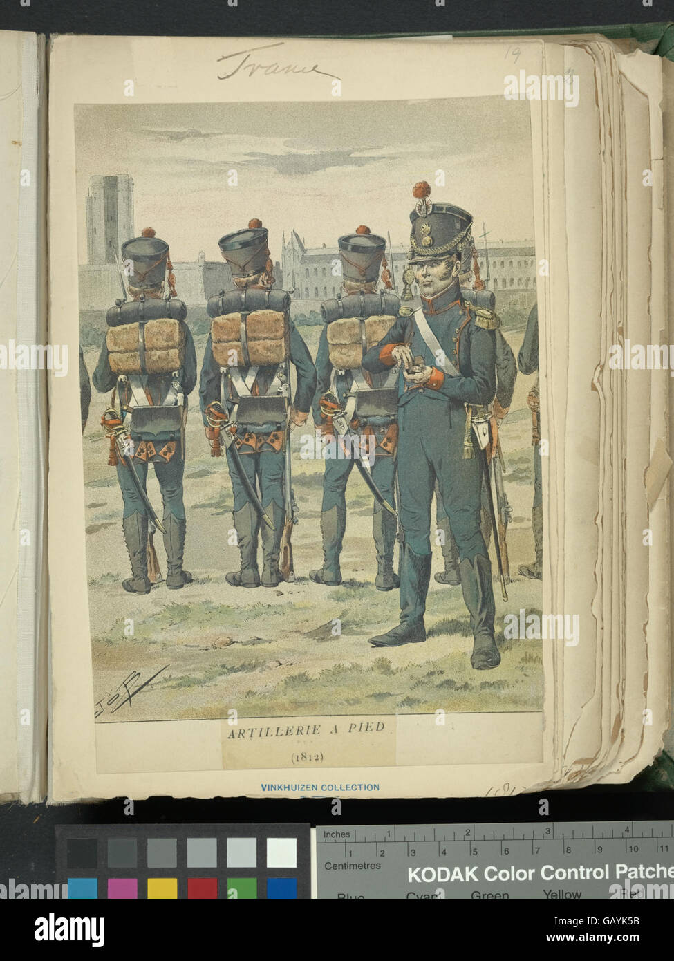 This image depicts France during the year 1812, likely referencing a ...