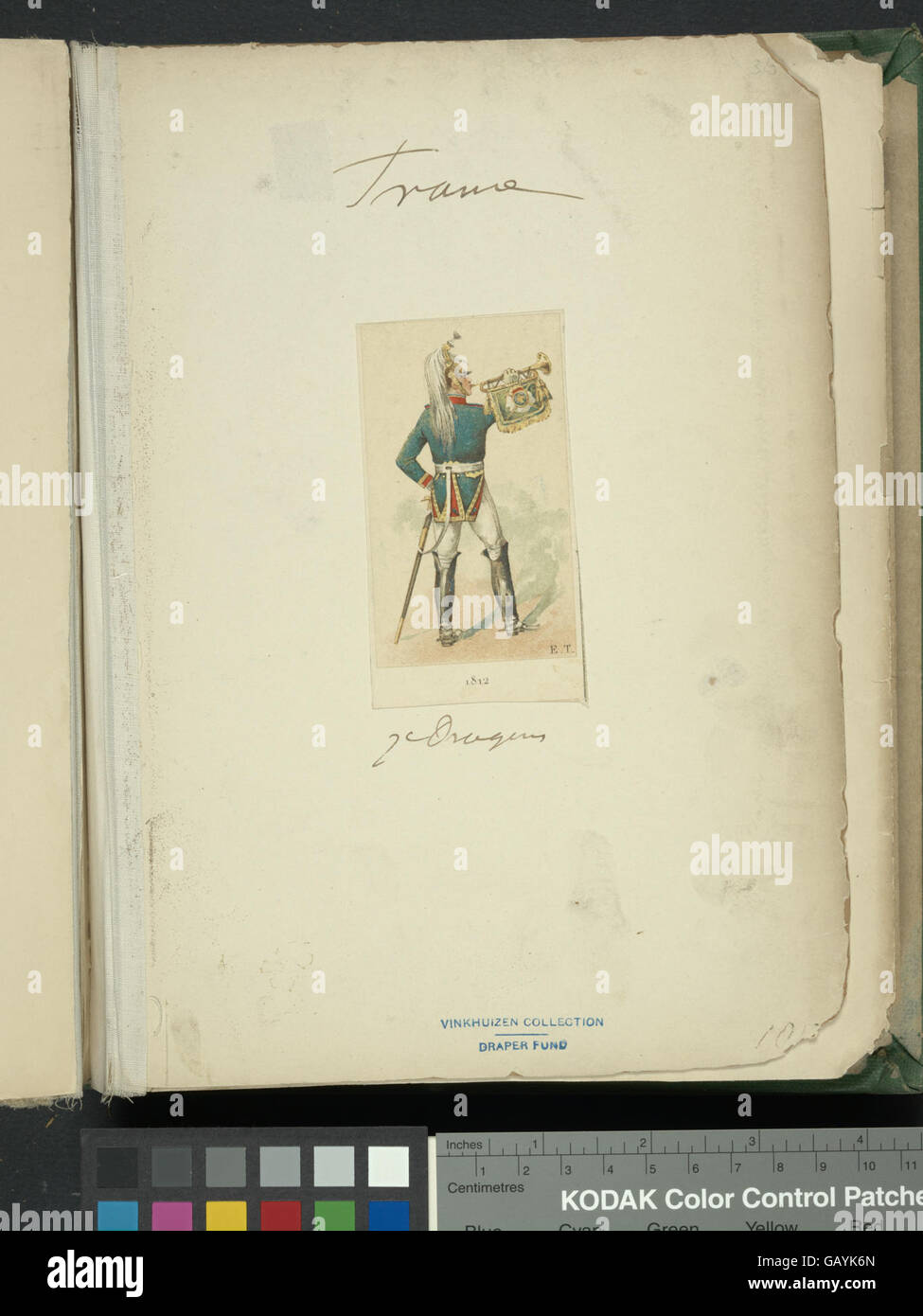 A historical representation of France in the year 1812, capturing the ...