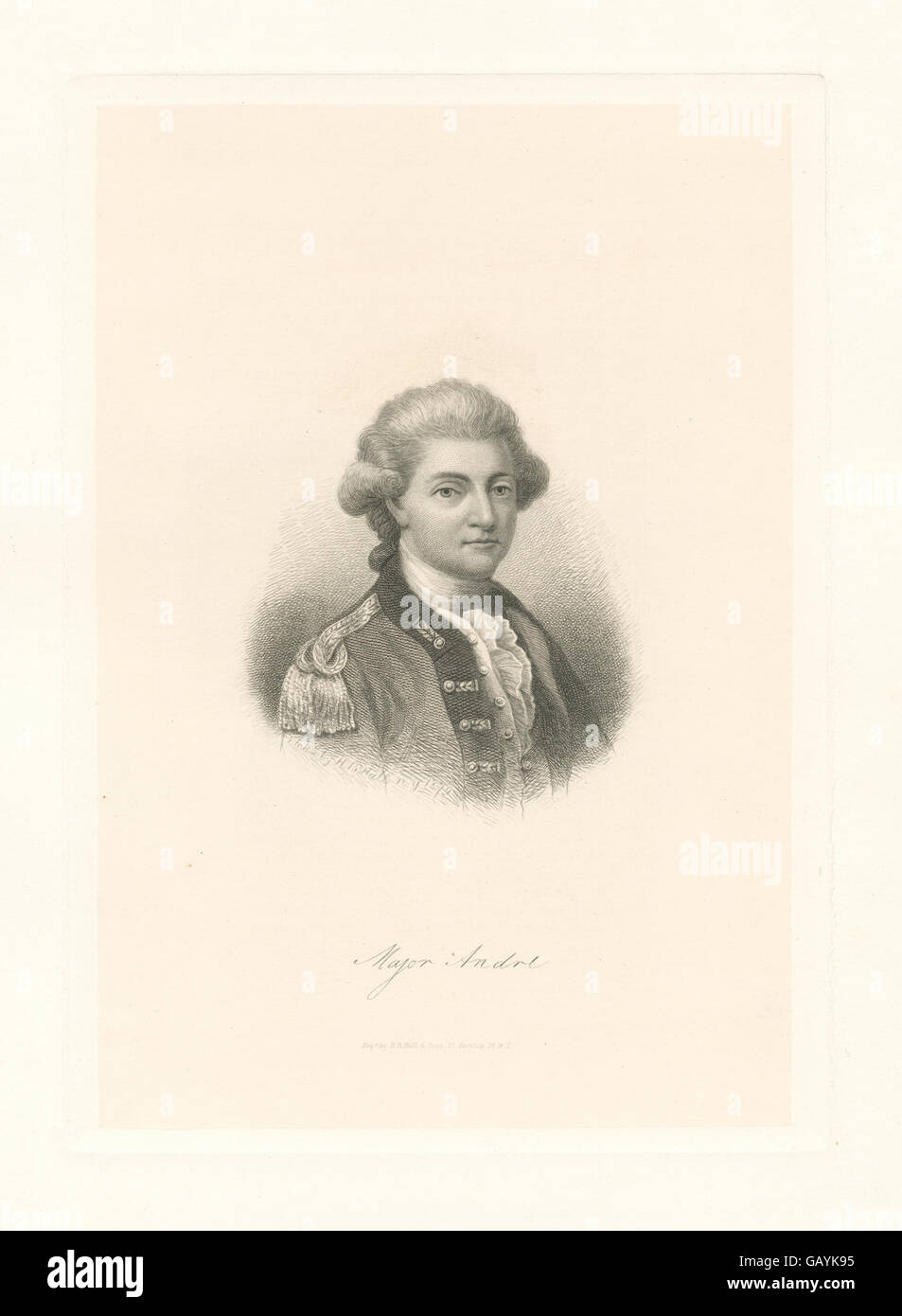 Major Andre was a British Army officer during the American Revolution ...