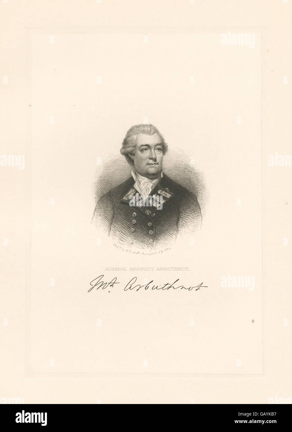 Admiral Marriot Arbuthnot was a British naval officer known for his ...