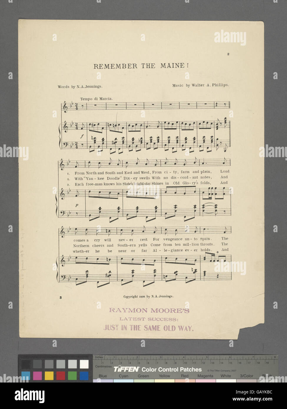 'Remember the Maine' was a rallying cry during the Spanish-American War ...