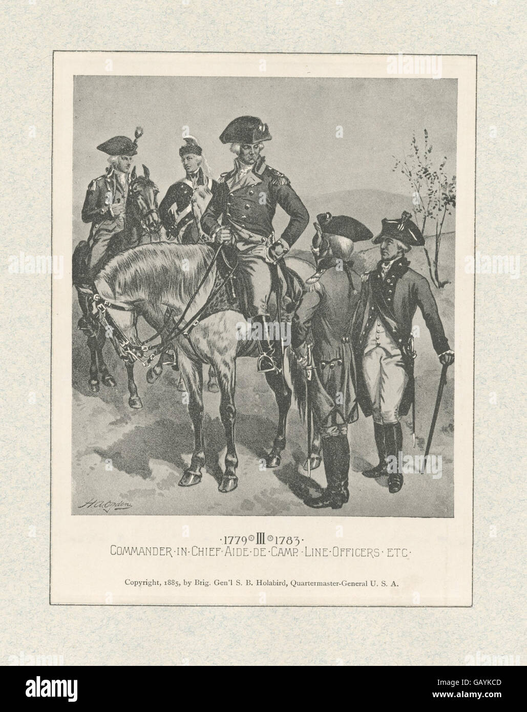 A list of military ranks and titles, likely referring to the structure ...