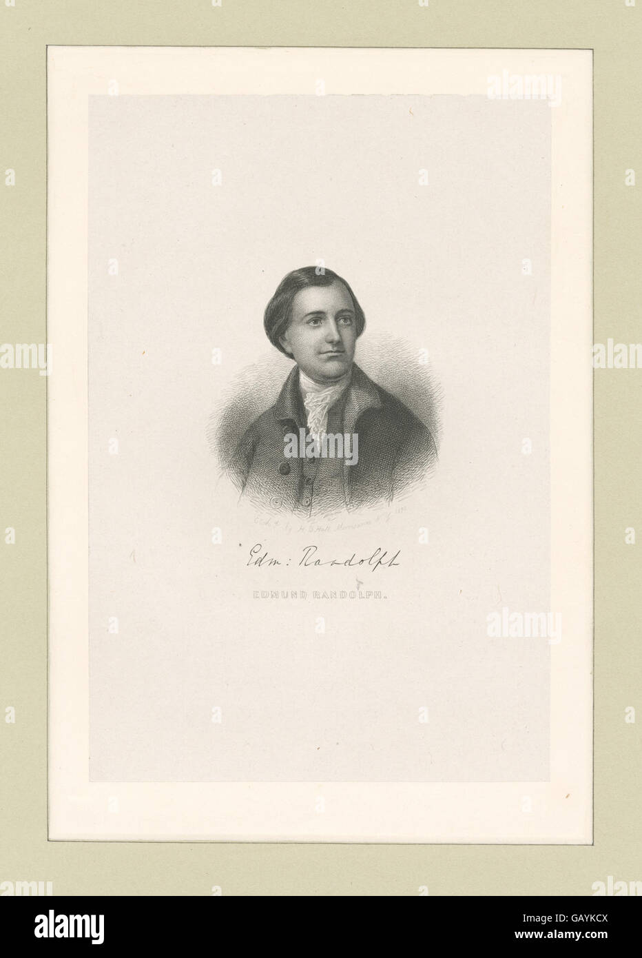 Edmund Randolph was a prominent American lawyer, politician, and ...