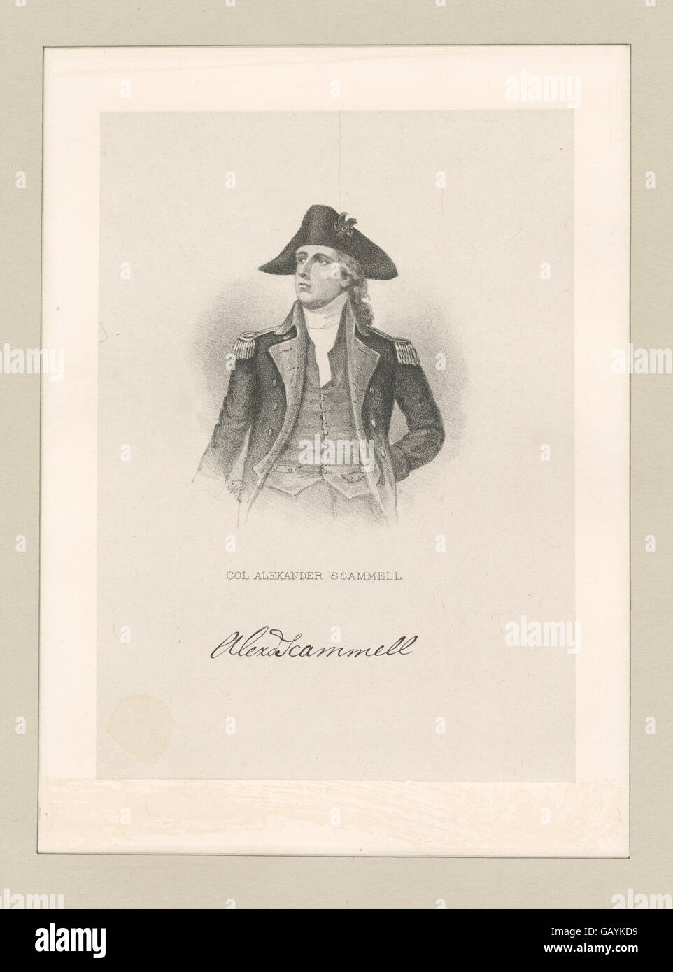 Colonel Alexander Scammell was a notable figure in the American ...