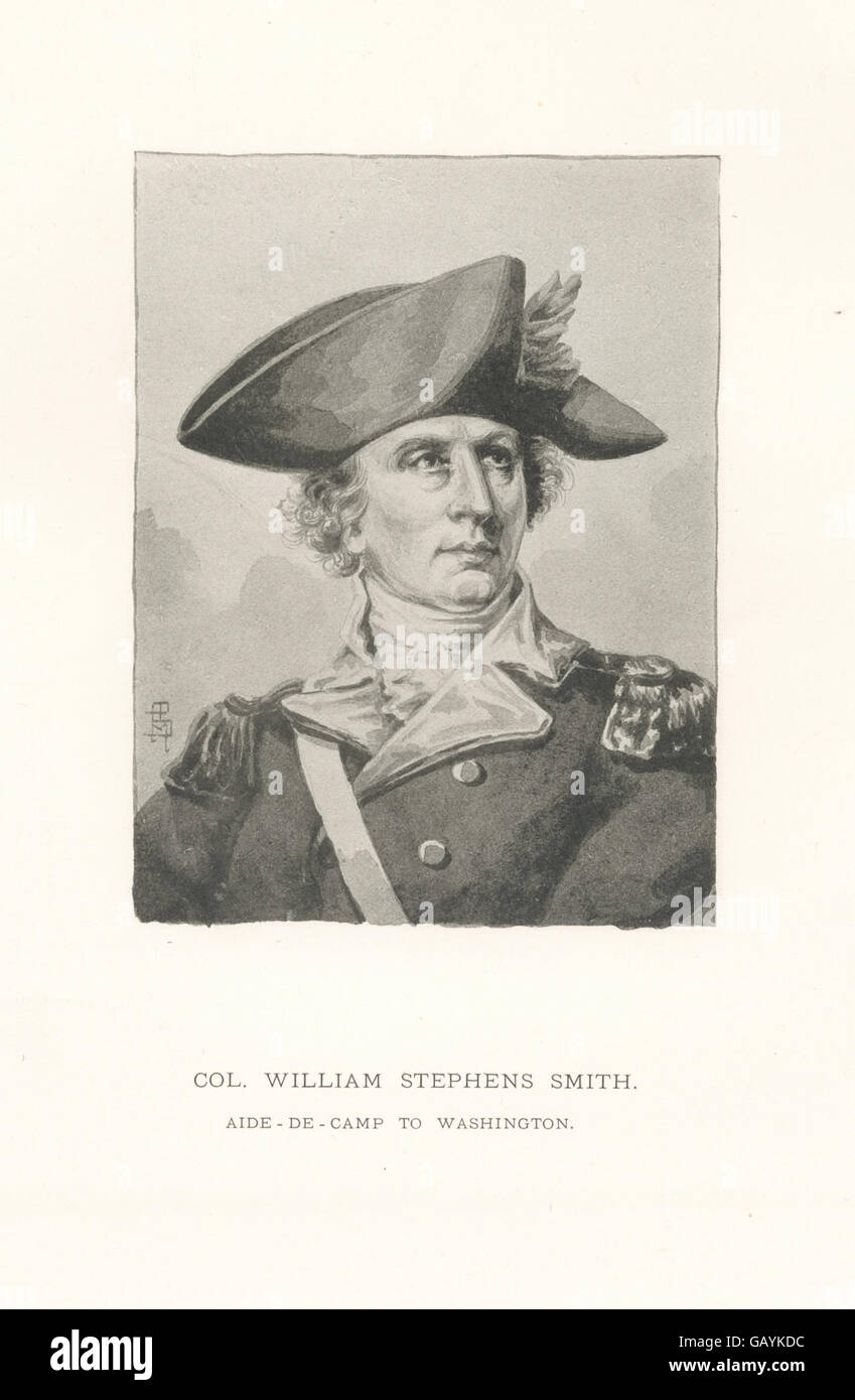 Portrait of Col. William Stephens Smith, aide-de-camp to George ...