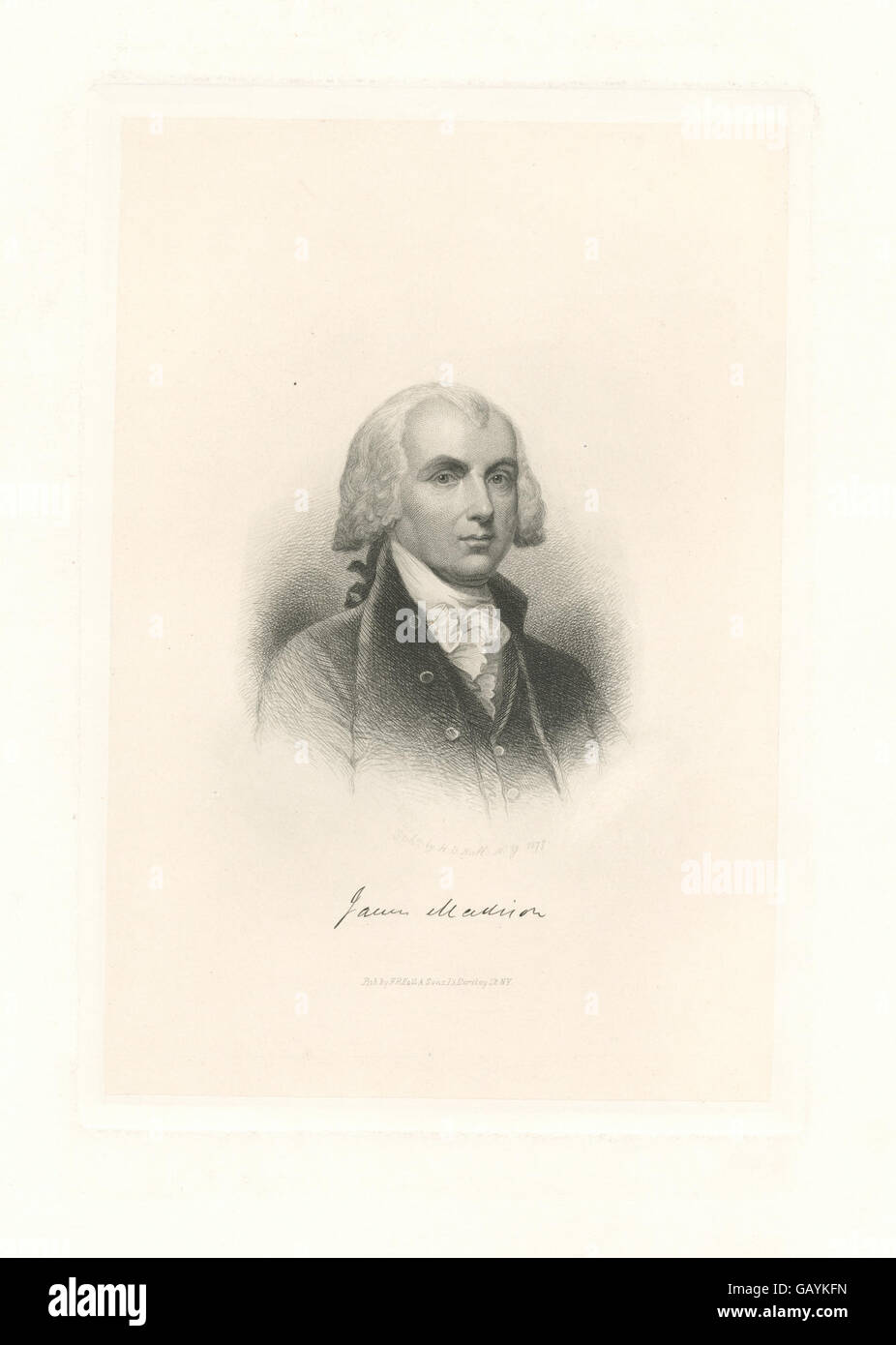 War of 1812 james madison hi-res stock photography and images - Alamy