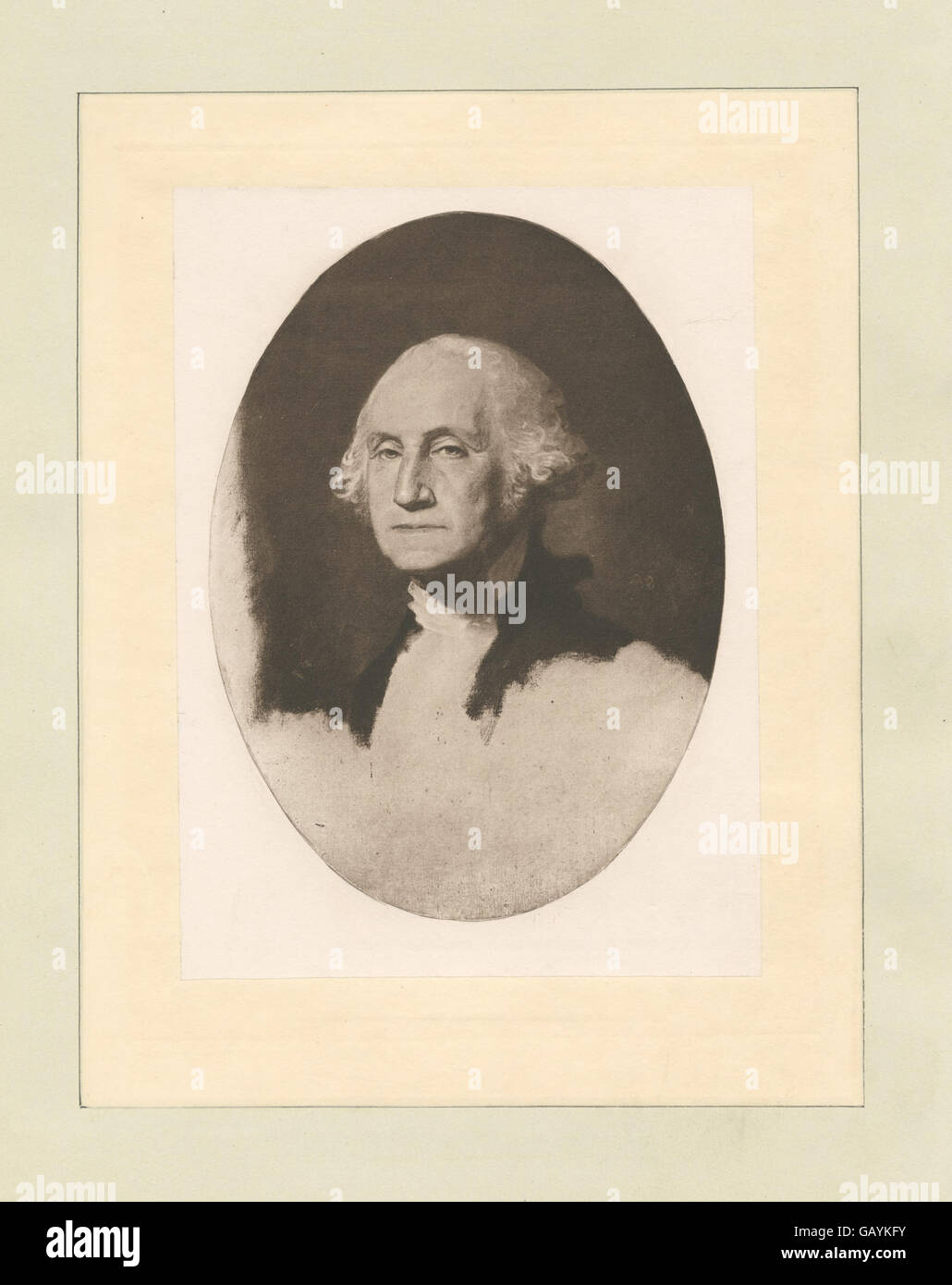 A piece focused on George Washington, the first president of the United ...