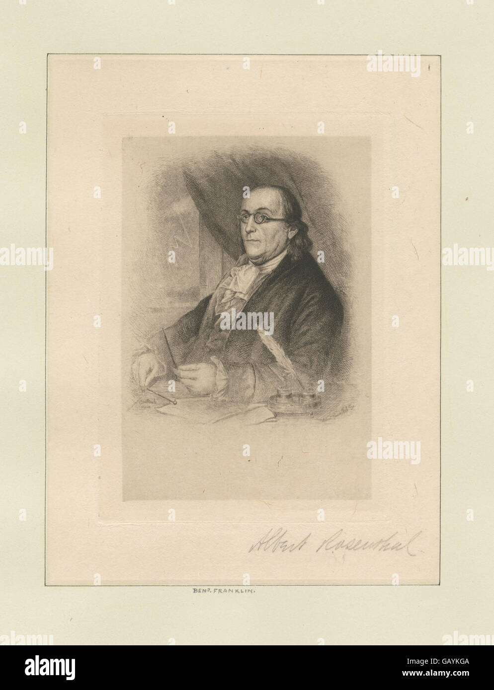 This image features Benjamin Franklin, one of the Founding Fathers of ...