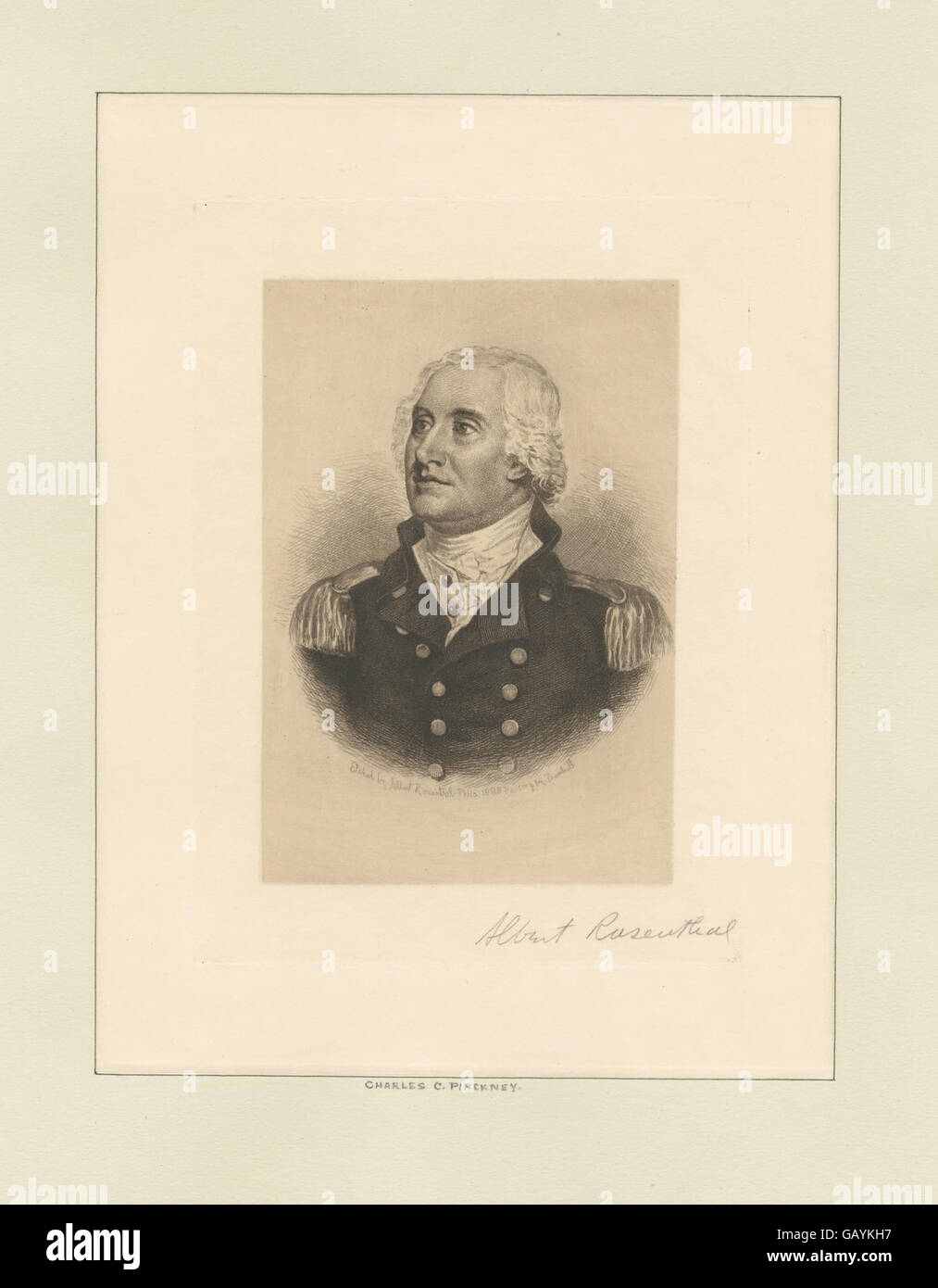 The Charles C. Pinckney, an early 20th-century vessel, marked with ...