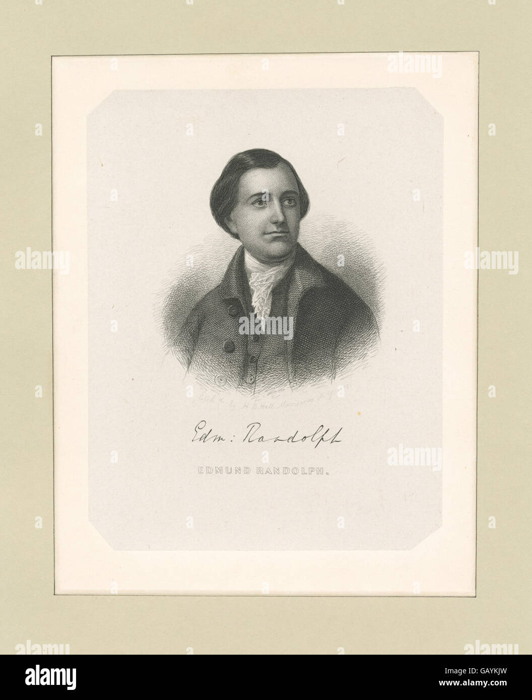 Edmund Randolph was an American attorney, politician, and statesman who ...