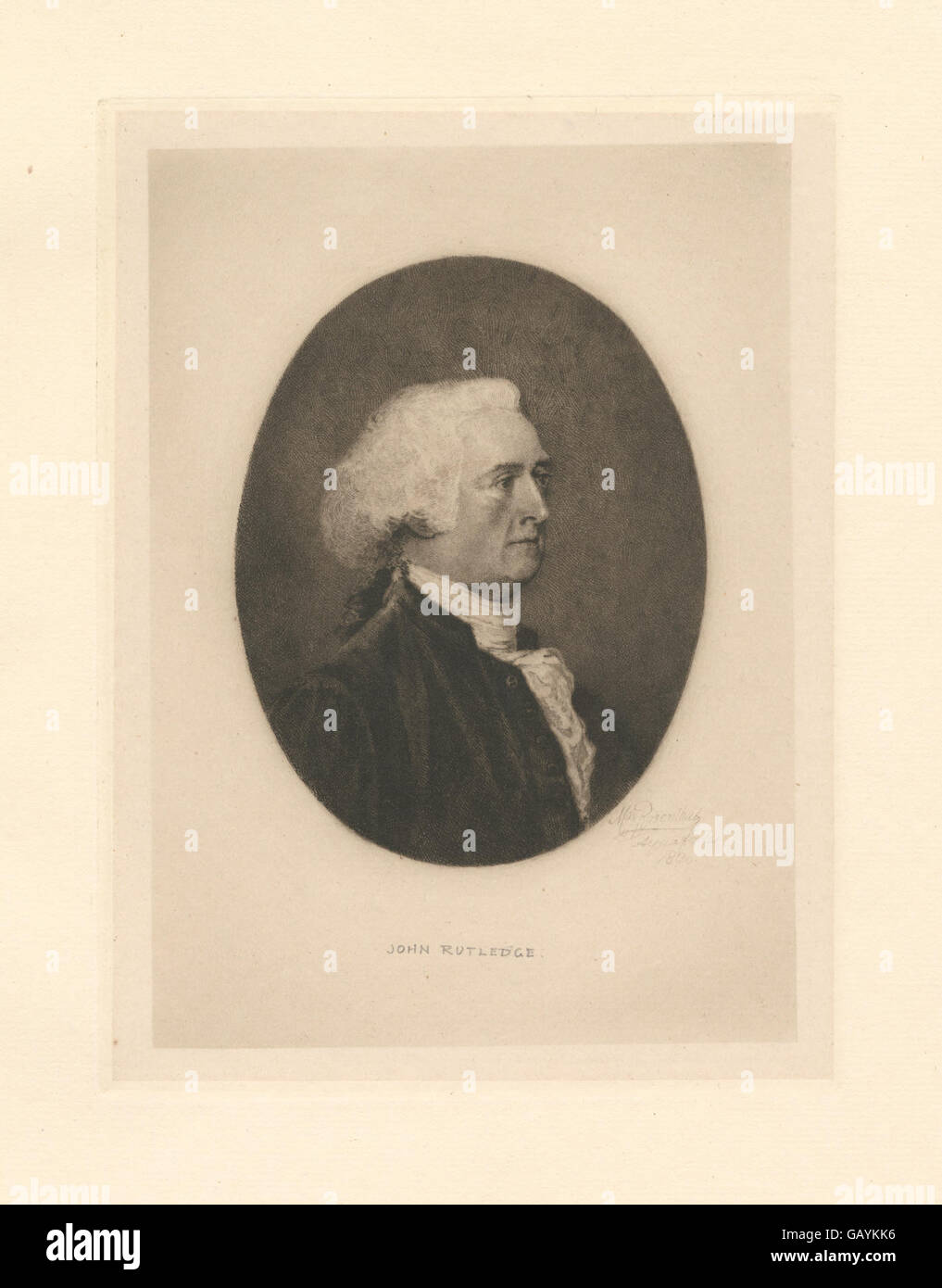 John Rutledge was a prominent American statesman and a key figure ...