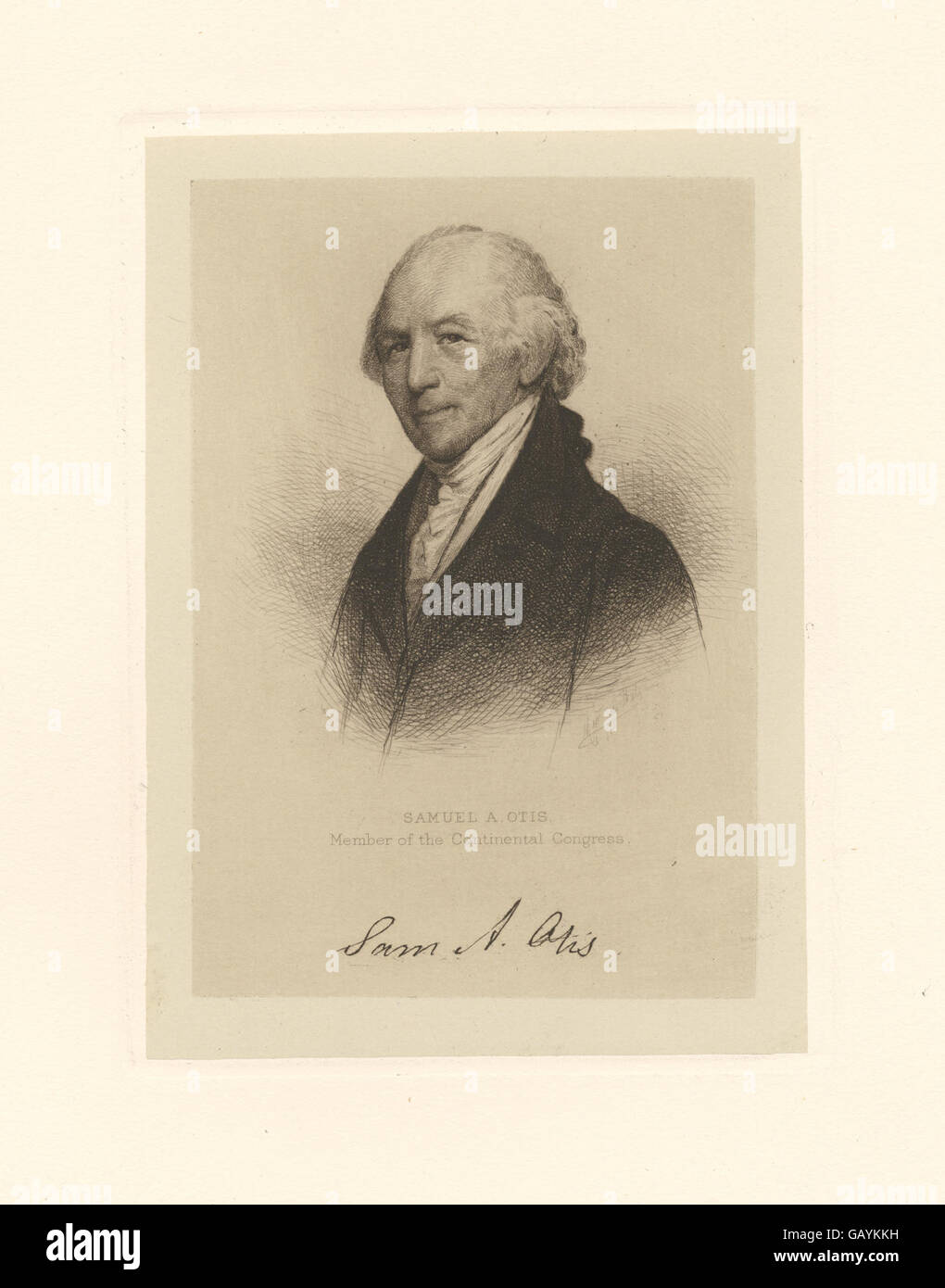 Samuel A. Otis was a prominent figure in early American history ...