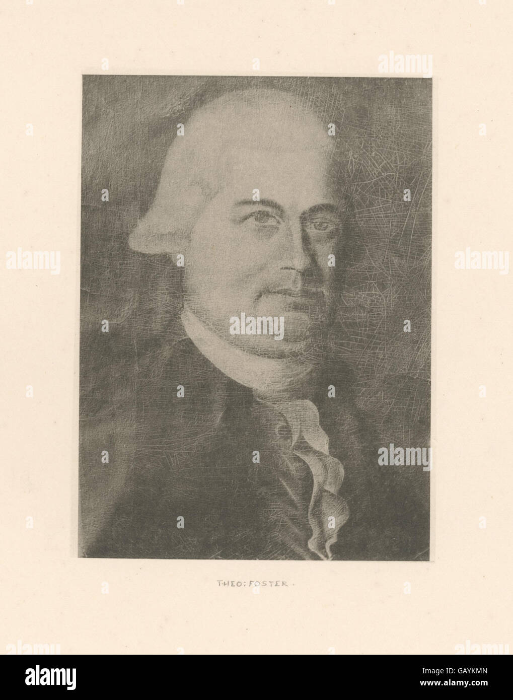 A reference to an individual named Theo Foster, potentially connected ...