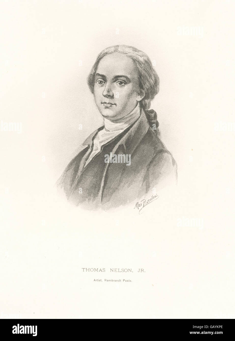 Thomas nelson jr hi-res stock photography and images - Alamy