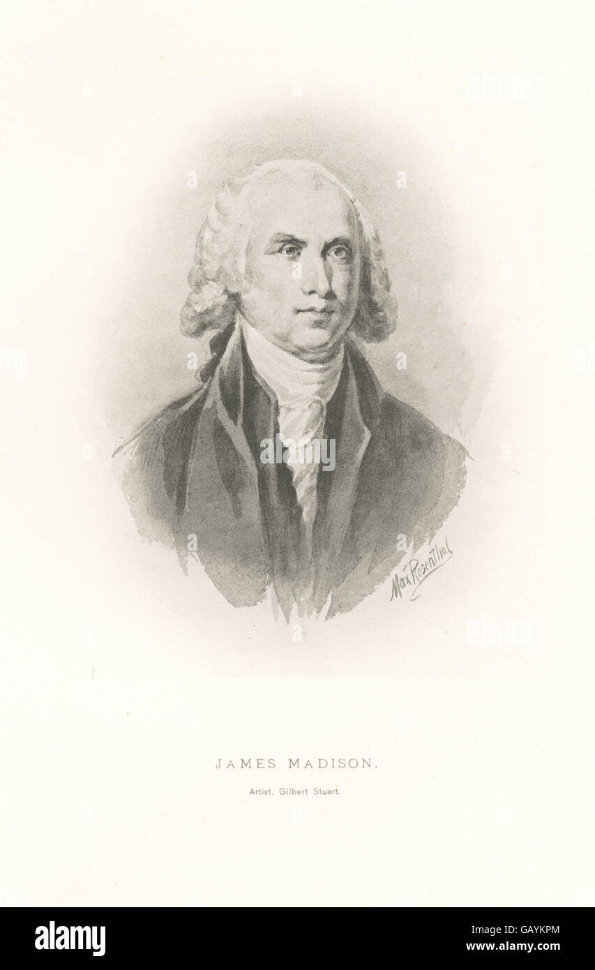 James Madison, the 4th President of the United States, was a ...