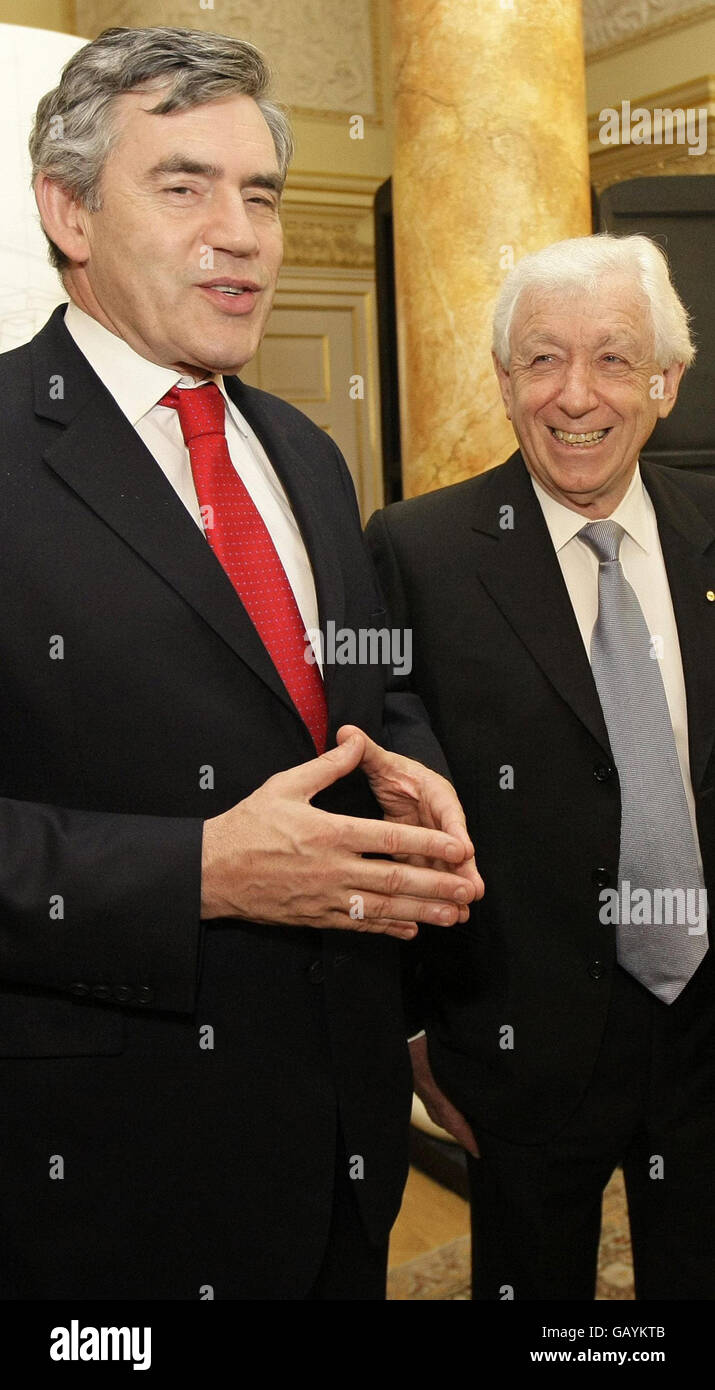 Frank Lowy, founder of Australian property developer firm Westfield ...