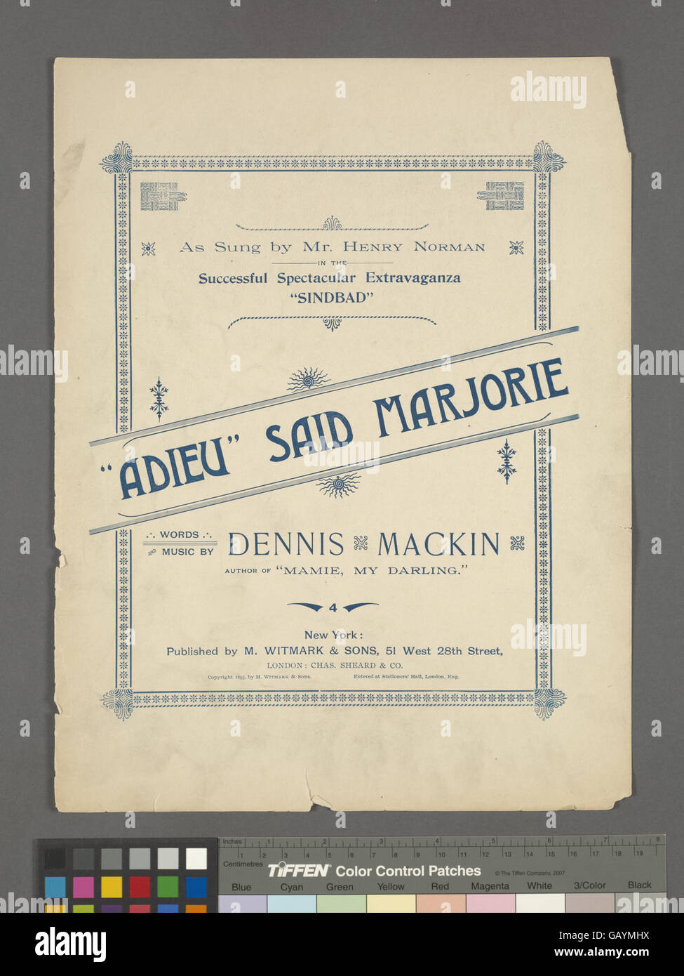 Adieu, said Marjorie ( Hades-449102-1157289 Stock Photo - Alamy