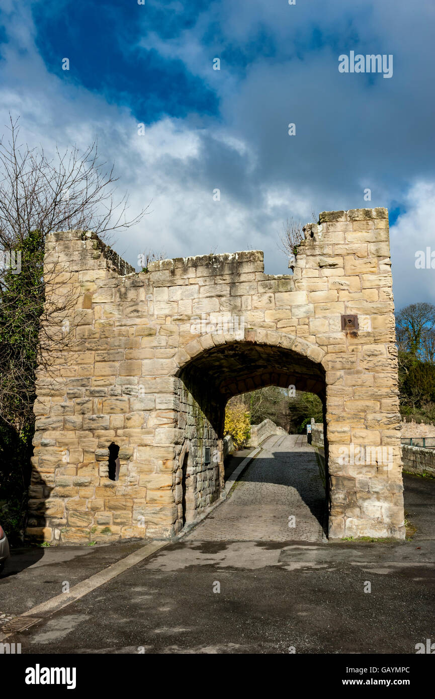 Warkworth old bridge hi-res stock photography and images - Alamy