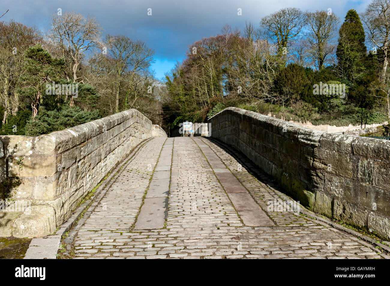 Warkworth old bridge hi-res stock photography and images - Alamy