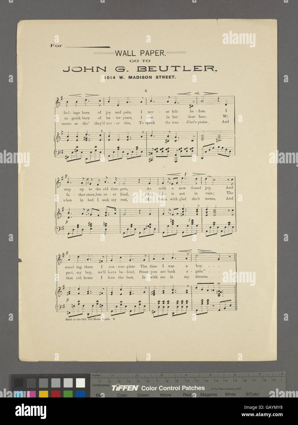 'Back to the Old, Old, Home' reflects themes of nostalgia, longing, and ...