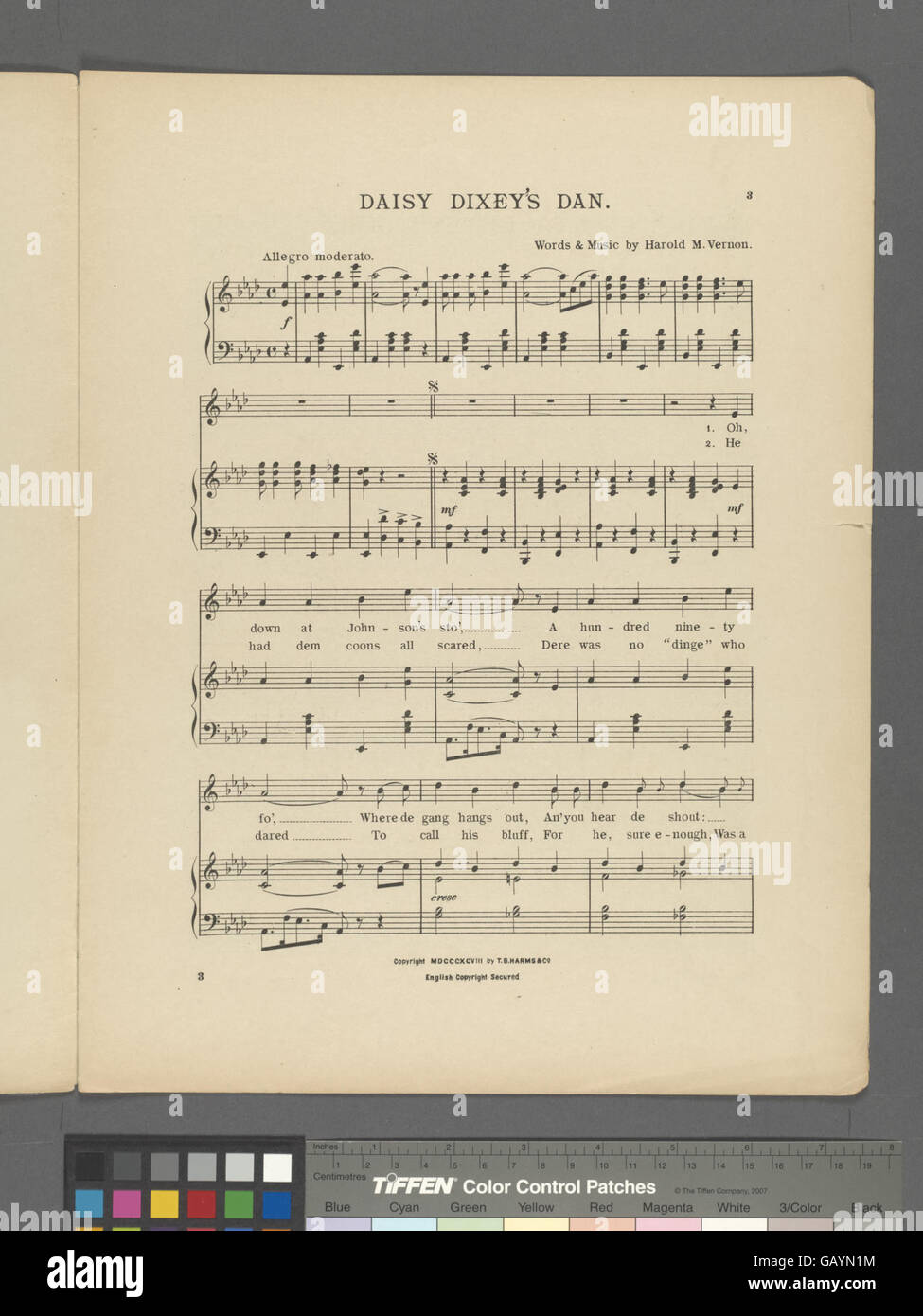 A depiction of Daisy Dixey's Dan, possibly a character from a folk tale ...