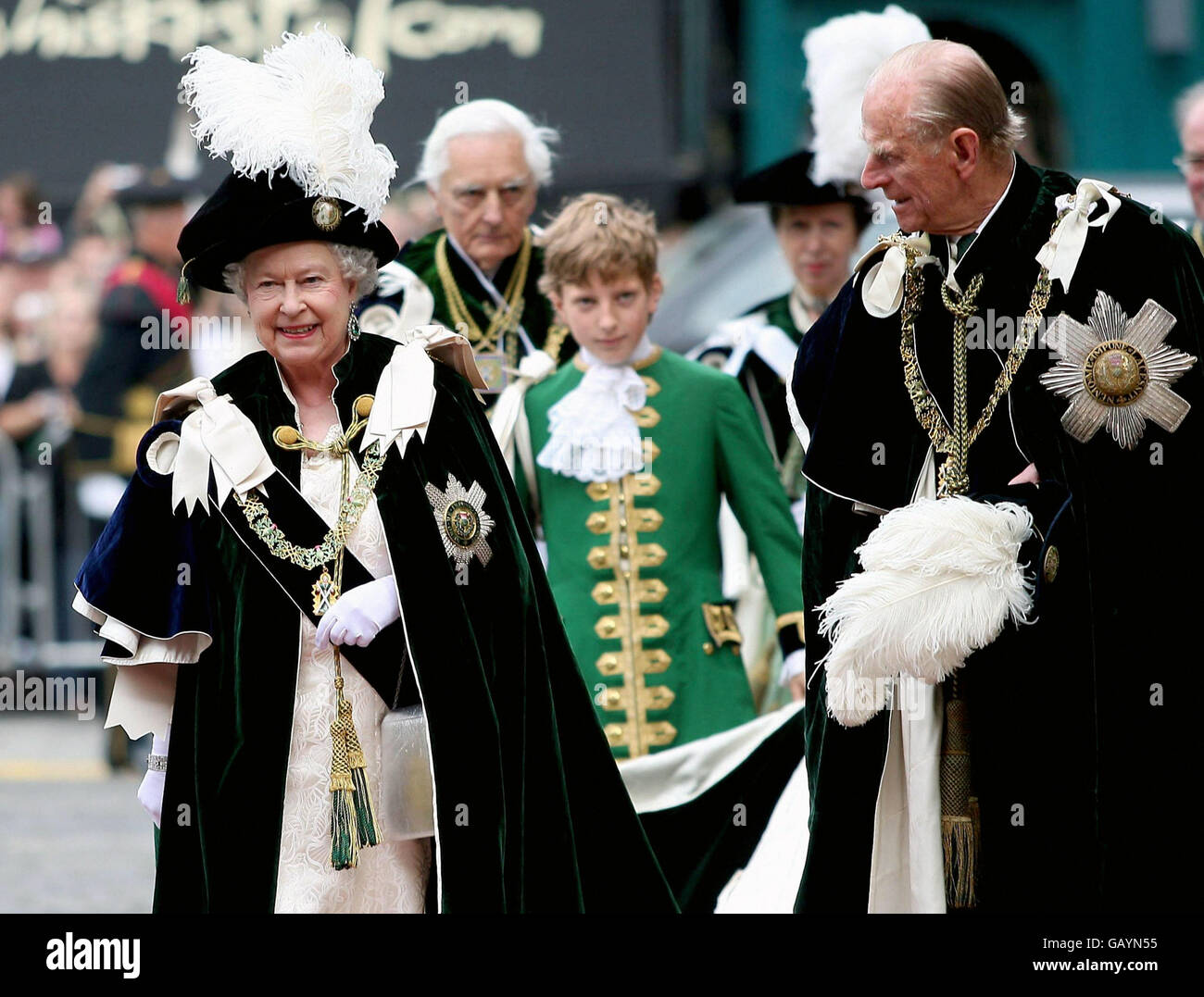 Queen to honour ex judge Stock Photo - Alamy