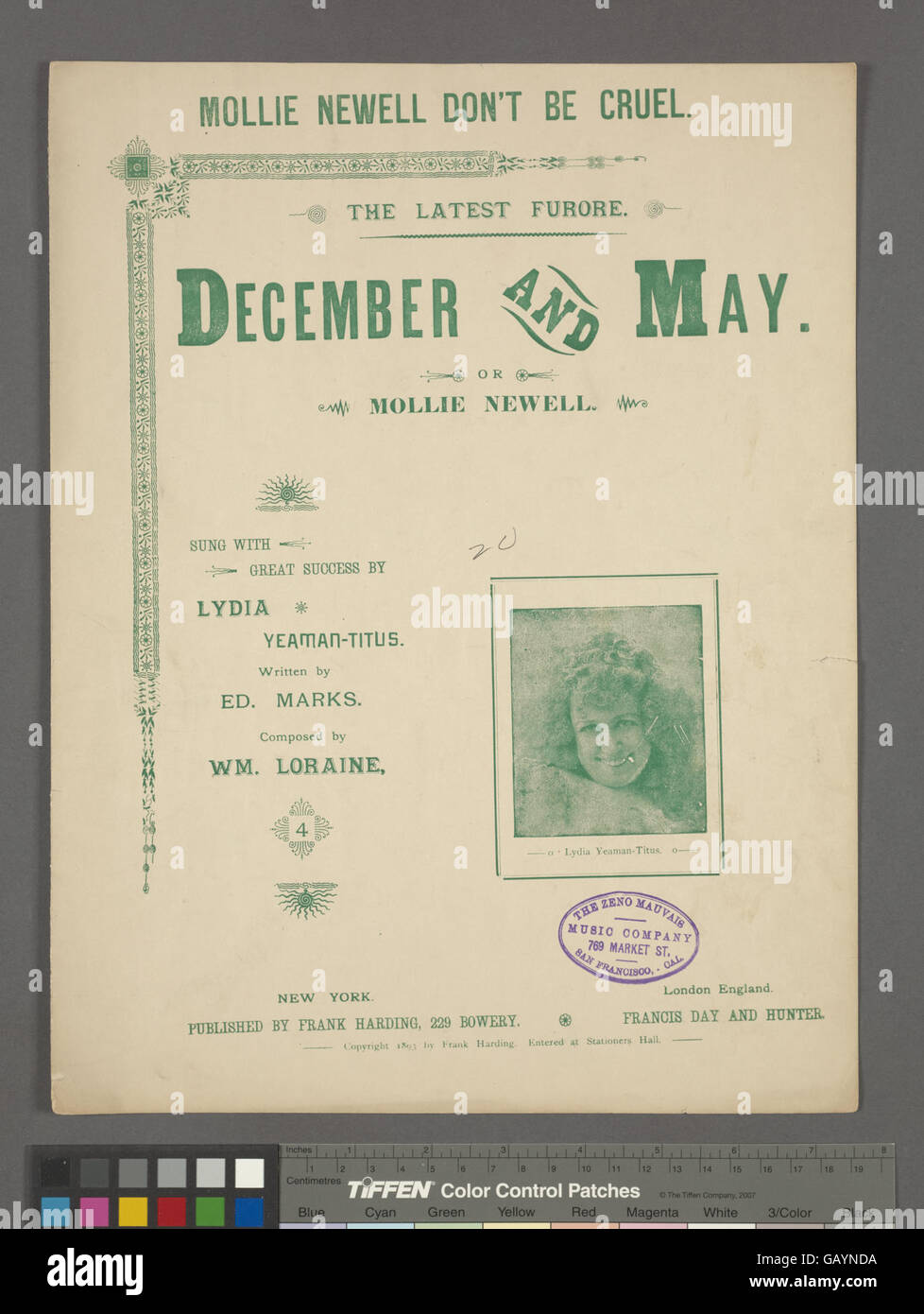 'December and May' could symbolize a contrast between two opposing ...